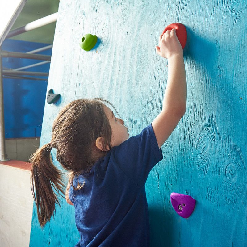 Vewdo Slakers climbing kit (x22 prises d'escalade) - Kit escalade enfant