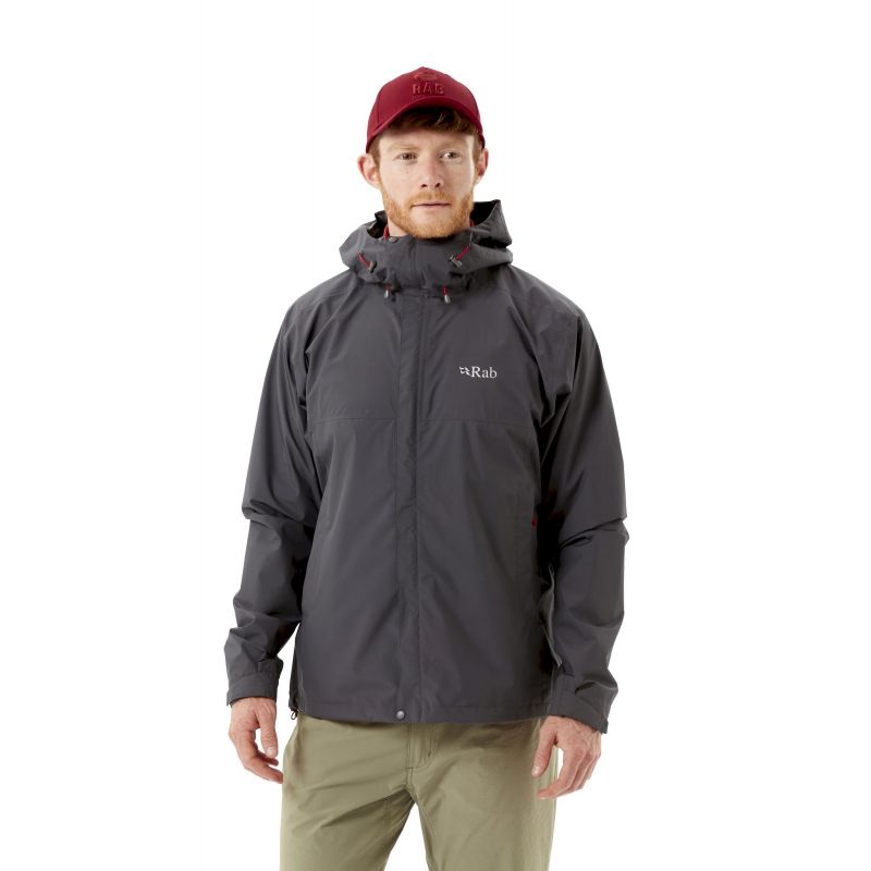 Rab Downpour Eco Jacket - Waterproof jacket - Men's | Hardloop